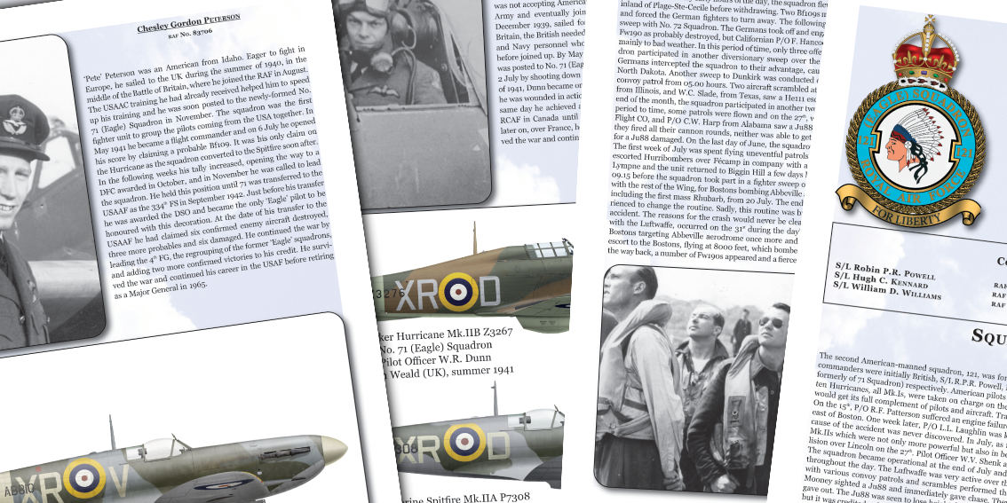 SQUADRONS! No.65: The ‘Eagle’ Squadrons – Nos 71, 121 and 133 Squadrons ...