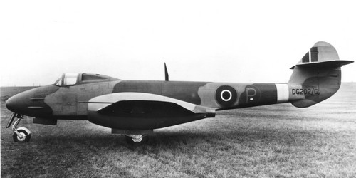 July 2016: Gloster Meteor F.I & F.III – 29 photos | RAF in Combat