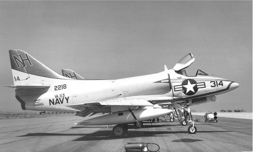 August 2014: Douglas A4D-1 & A-4A Skyhawk – 19 photos | RAF in Combat