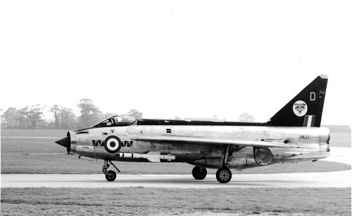 March 2020: English Electric Lightning F.1 (74 Sqn) – 24 photos | RAF ...