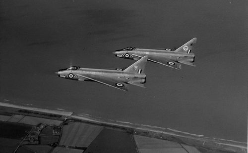 March 2020: English Electric Lightning F.1 (74 Sqn) – 24 photos | RAF ...