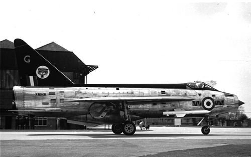 March 2020: English Electric Lightning F.1 (74 Sqn) – 24 photos | RAF ...