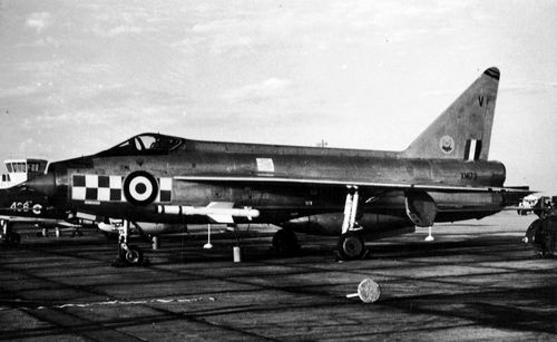 December 2020: English Electric Lightning F.1 (56 Sqn) – 24 photos ...